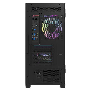 Darkflash Dk415 m-Atx Black with 2x140mm Argb fan pc case