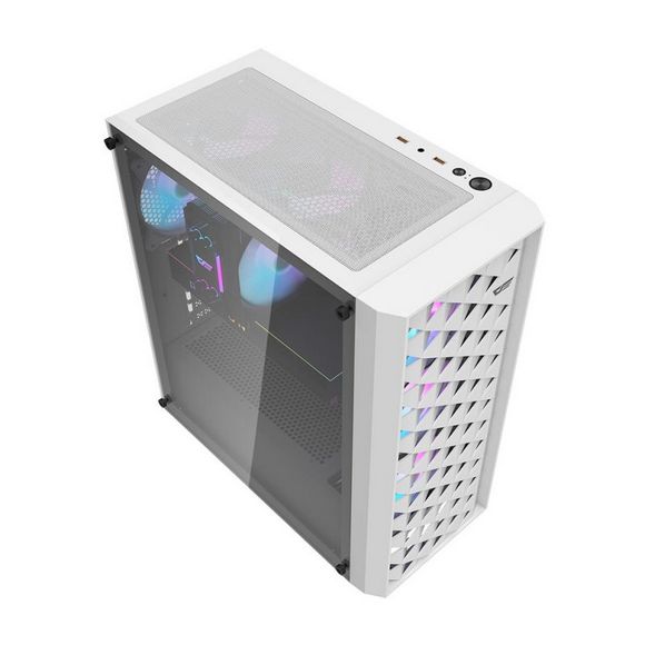 DarkFlash DK351 Gaming PC Case-White Price in Pakistan