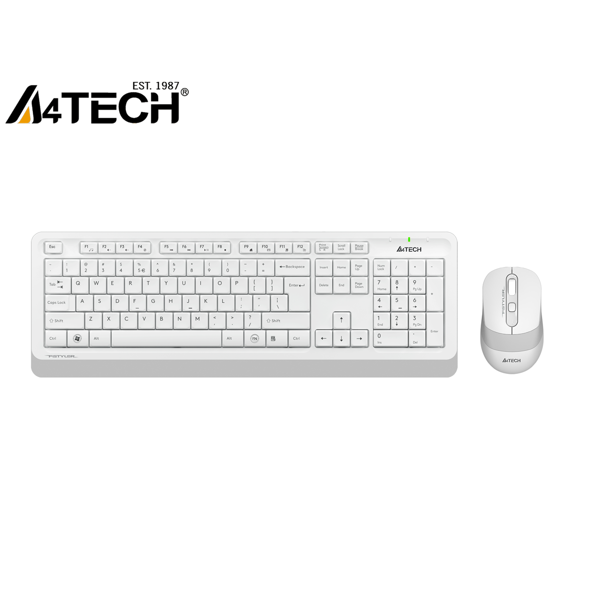 A4Tech FG1010S Fstyler Wireless Keyboard And Mouse Combo